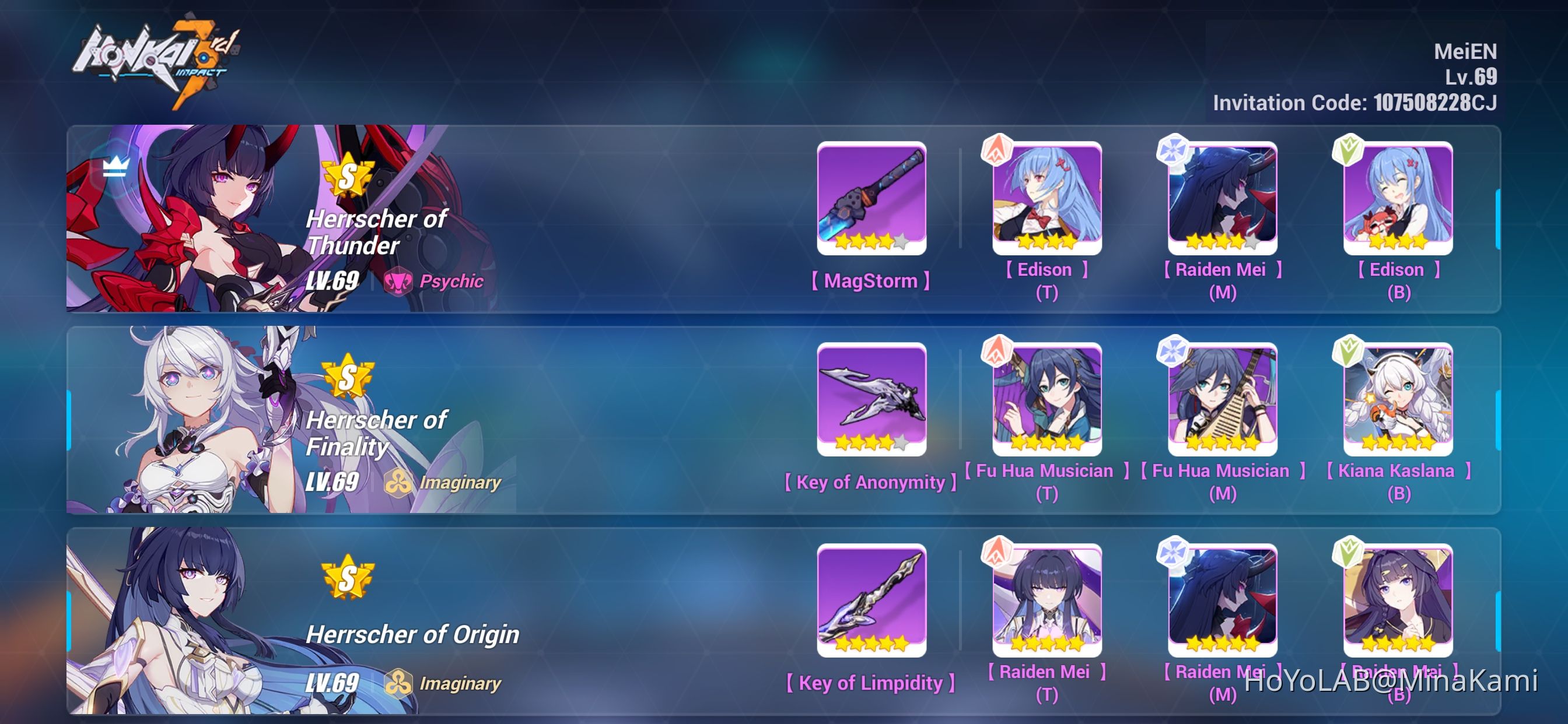 Work in progress Honkai Impact 3rd | HoYoLAB