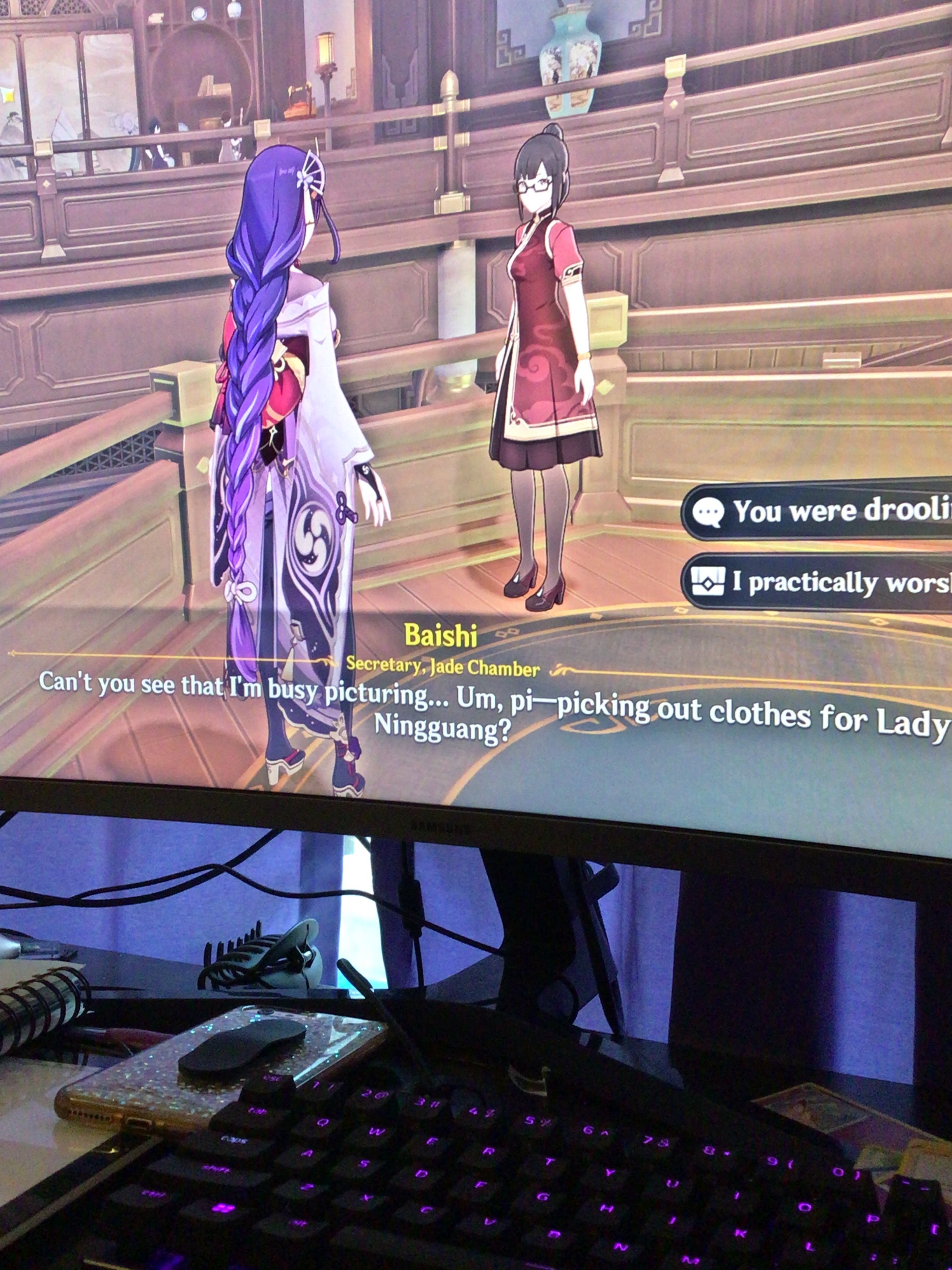 Ultra super mega sus npc in jade chamber 🙂 Genshin Impact | HoYoLAB