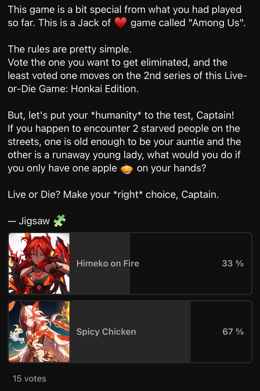 S1 Final Round - Himeko vs. Fu Hua. [VOTING CLOSED] Honkai Impact 3rd ...