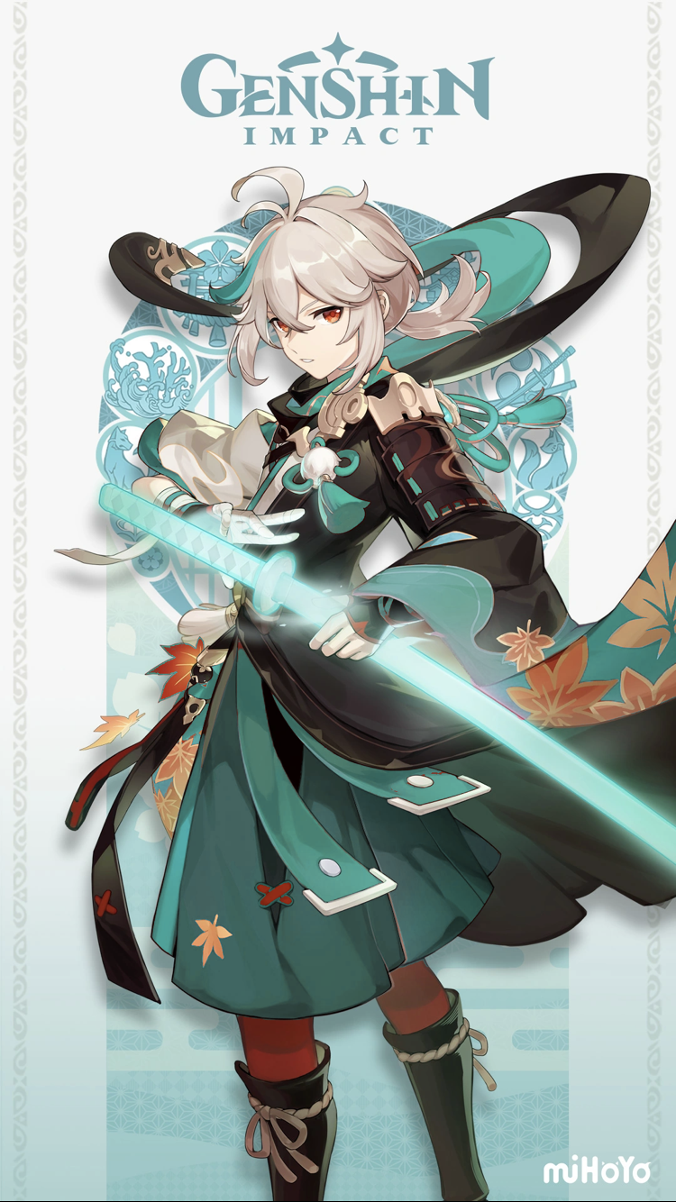 Kazhua with anemo color palette Genshin Impact | HoYoLAB