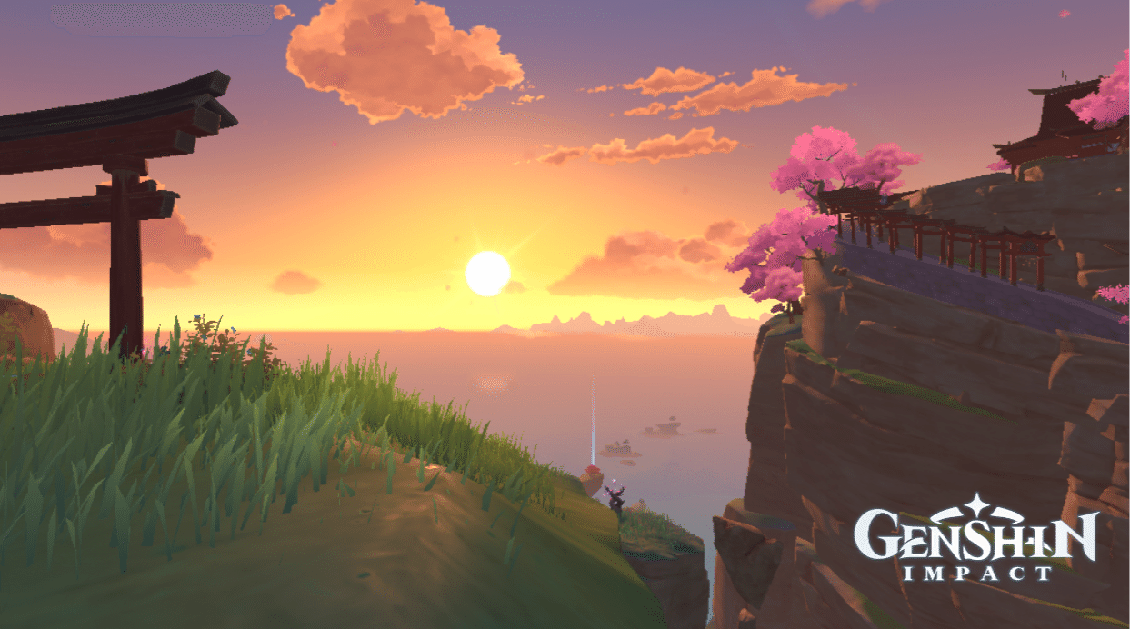 Inazuma sunset 🌅🌄 Genshin Impact | HoYoLAB