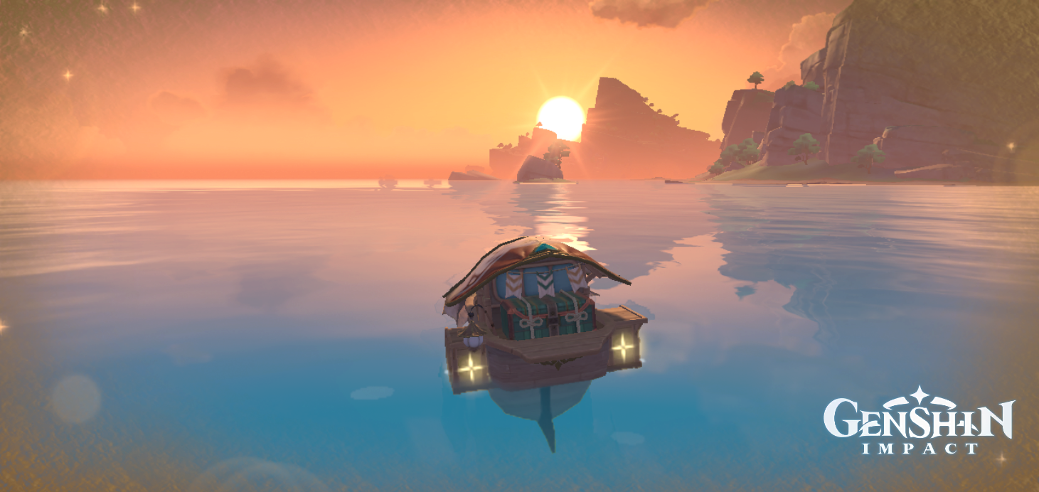 Inazuma sunset 🌅🌄 Genshin Impact | HoYoLAB