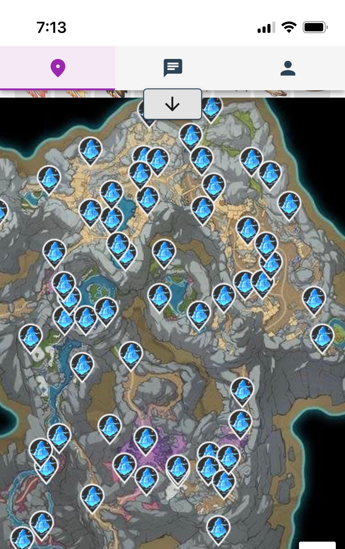 #Genshin Impact Underground Chasm map Genshin Impact | HoYoLAB