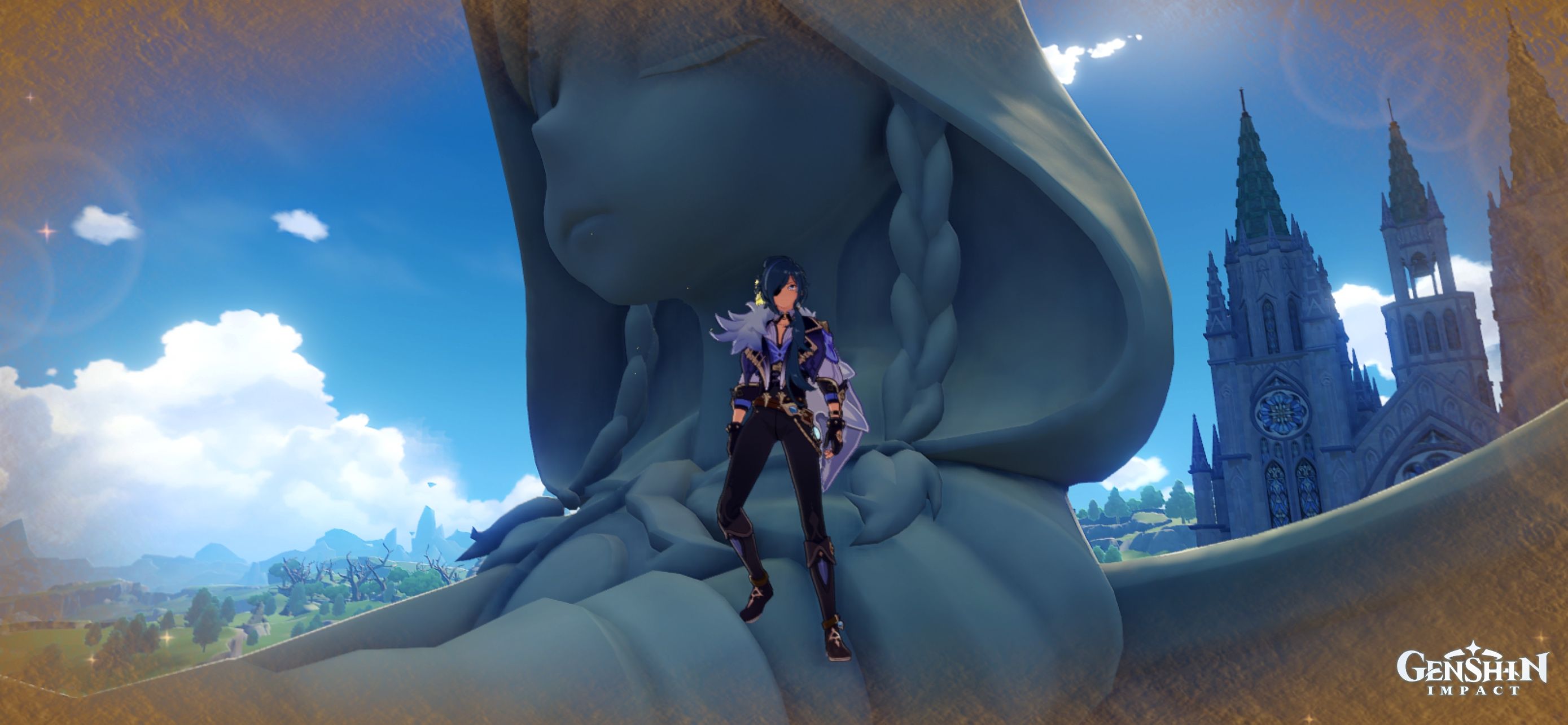 Statue climbing Genshin Impact | HoYoLAB