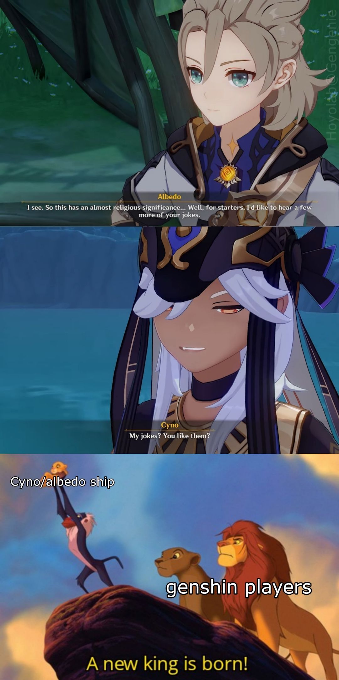 This entire event was a plot to take down Cynari and create Cybedo ...