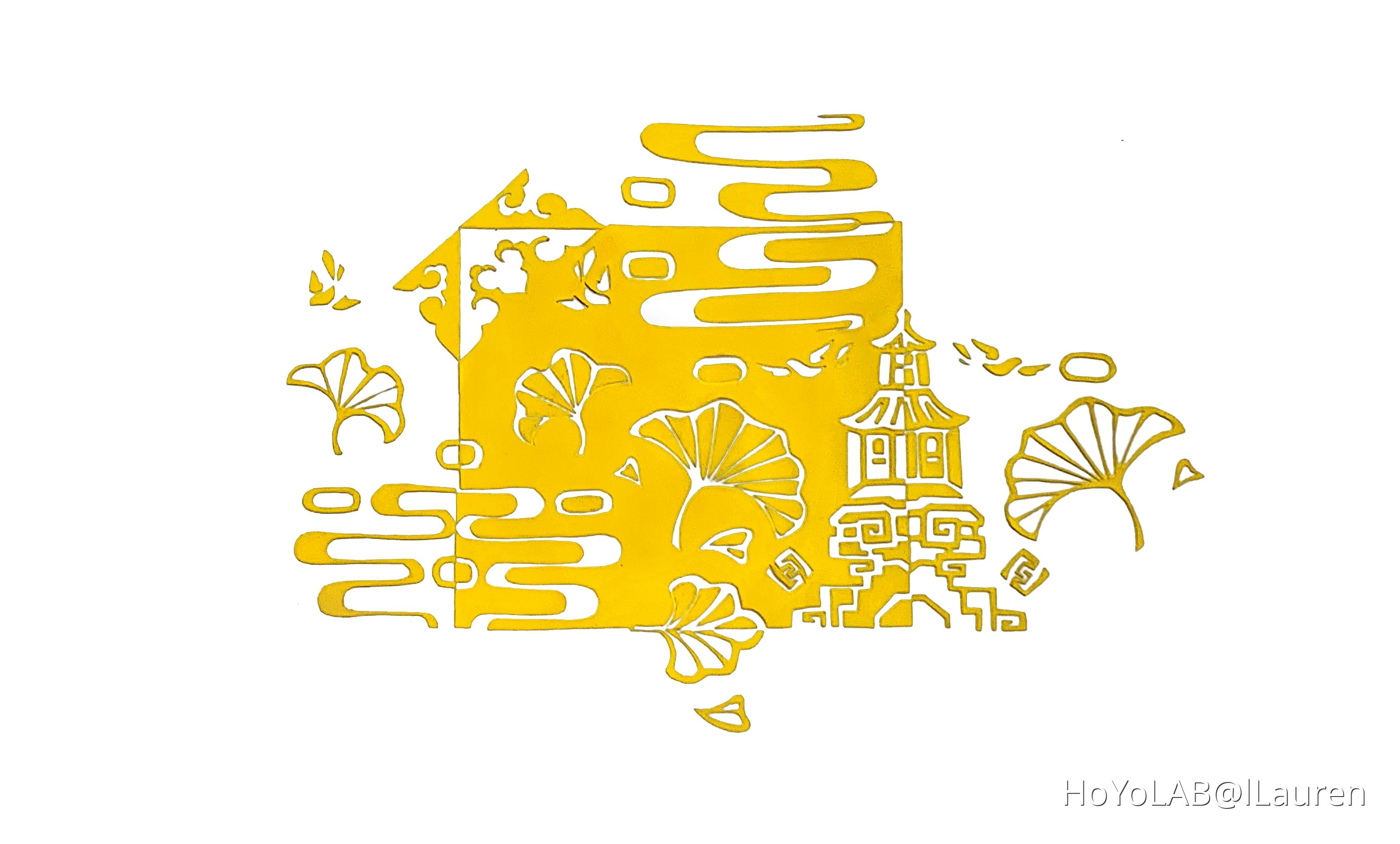 Ningguang inspired notan (Japanese paper cutting art) Genshin Impact ...