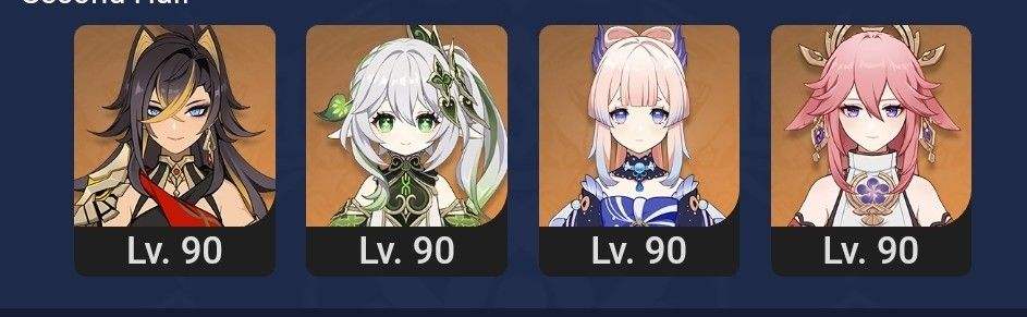 Dehya team Genshin Impact | HoYoLAB