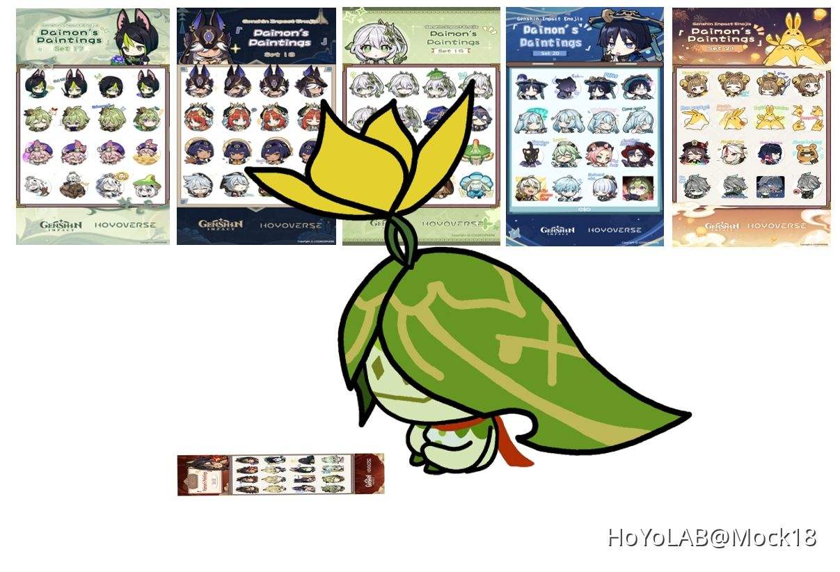 Official Aranara Stickers When? Genshin Impact | HoYoLAB