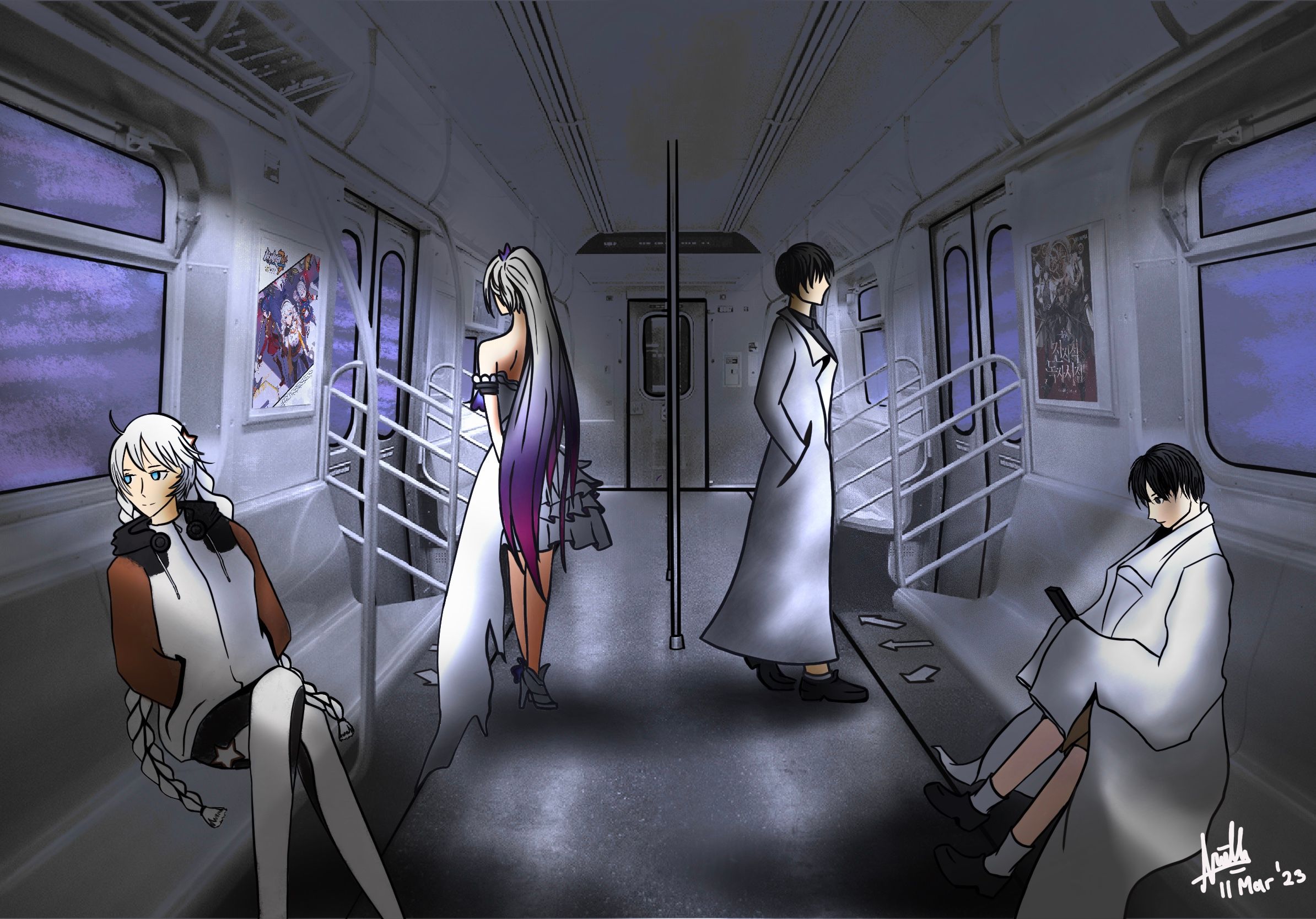 Kiana Kaslana Fanart + Kim Dokja ORV cameo Honkai Impact 3rd | HoYoLAB