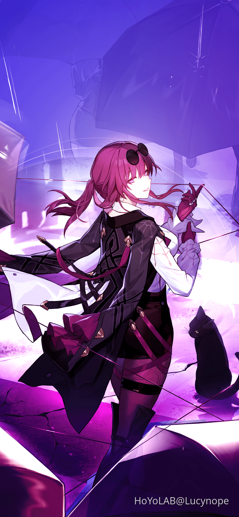 I tryed making kafka look emo or atleast a little bit Honkai: Star Rail | HoYoLAB