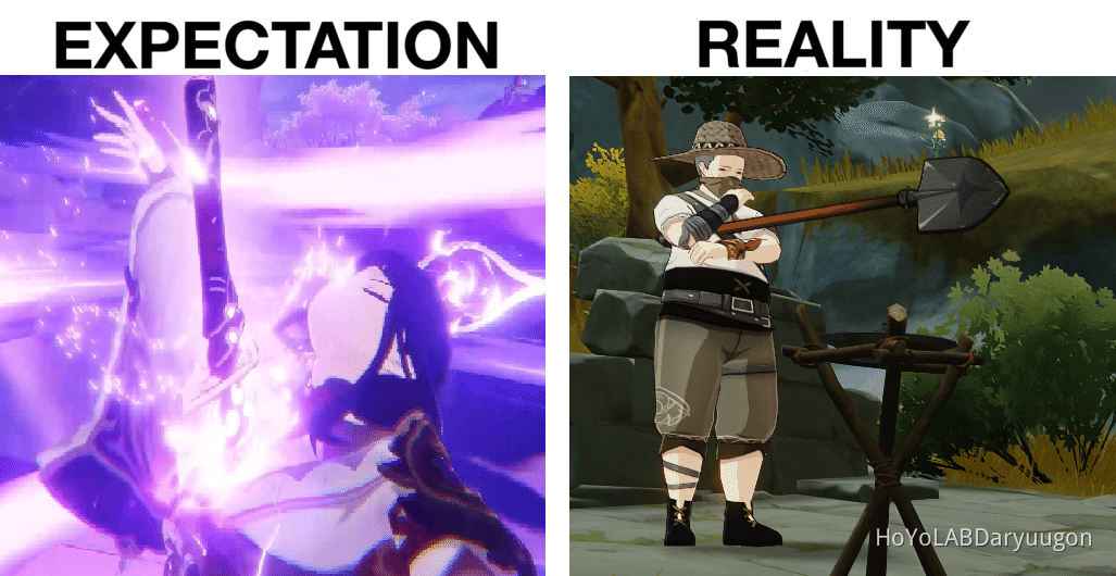 Exceptions vs reality.. Genshin Impact | HoYoLAB