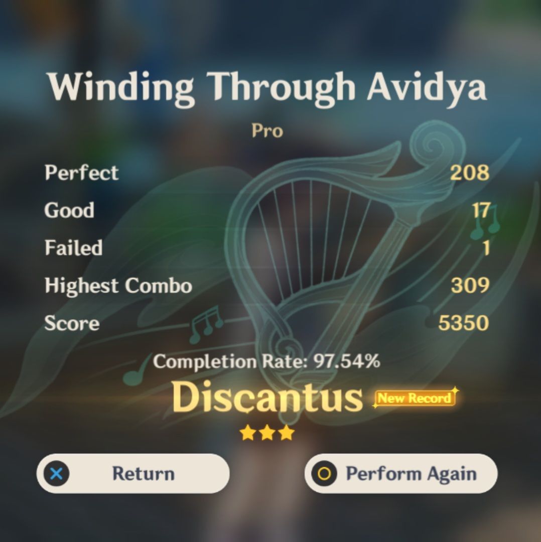 Winding Through Avidya - Pro - First Attempt Genshin Impact | HoYoLAB