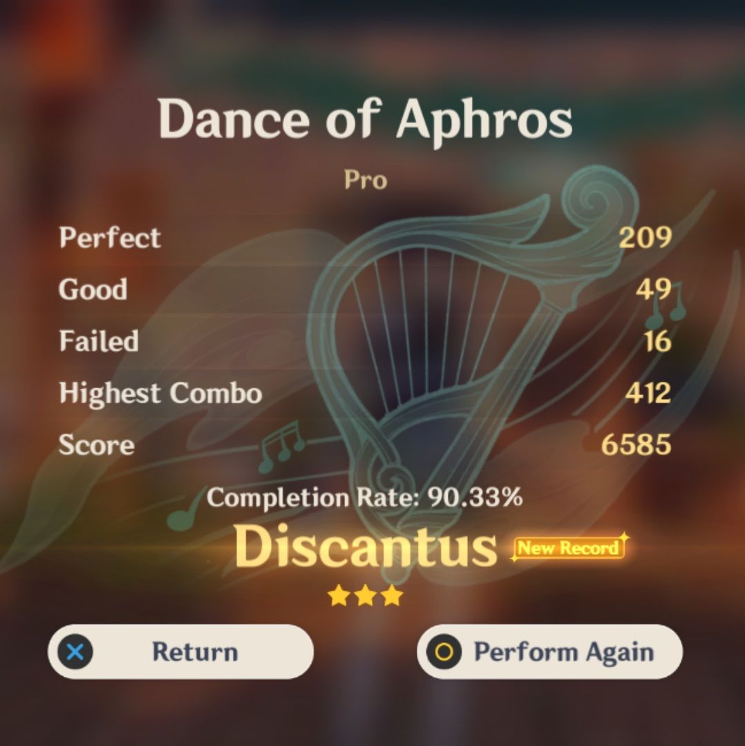 Dance of Aphros - Pro - First Attempt! Genshin Impact | HoYoLAB
