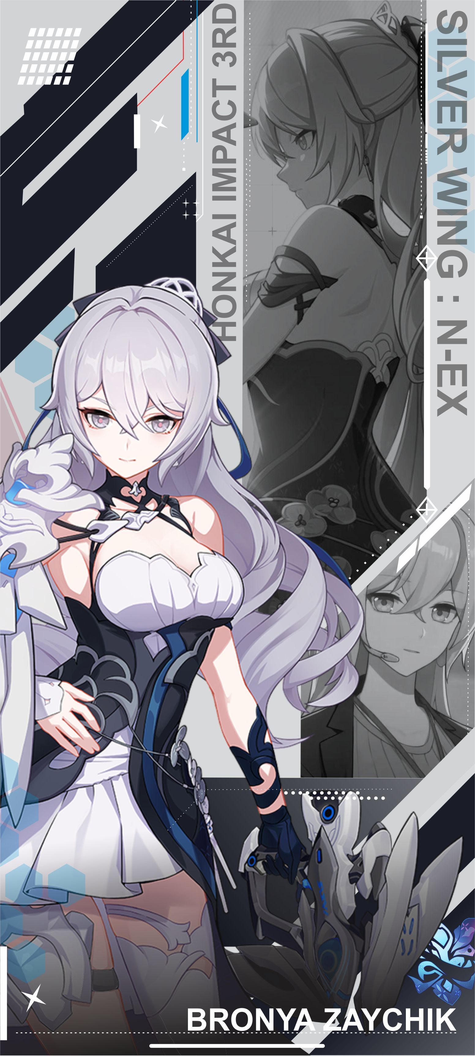 wallpaper Silver Wing NEX & Aponia Honkai Impact 3 | HoYoLAB