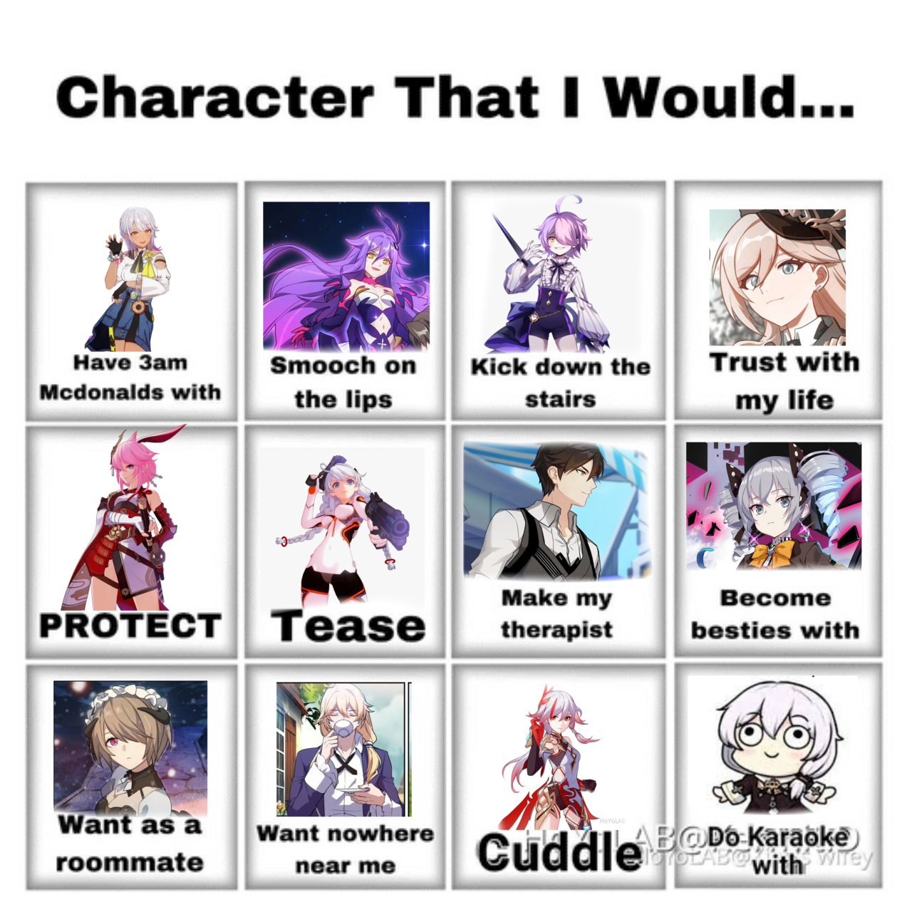 Get to know me Honkai Impact 3rd | HoYoLAB