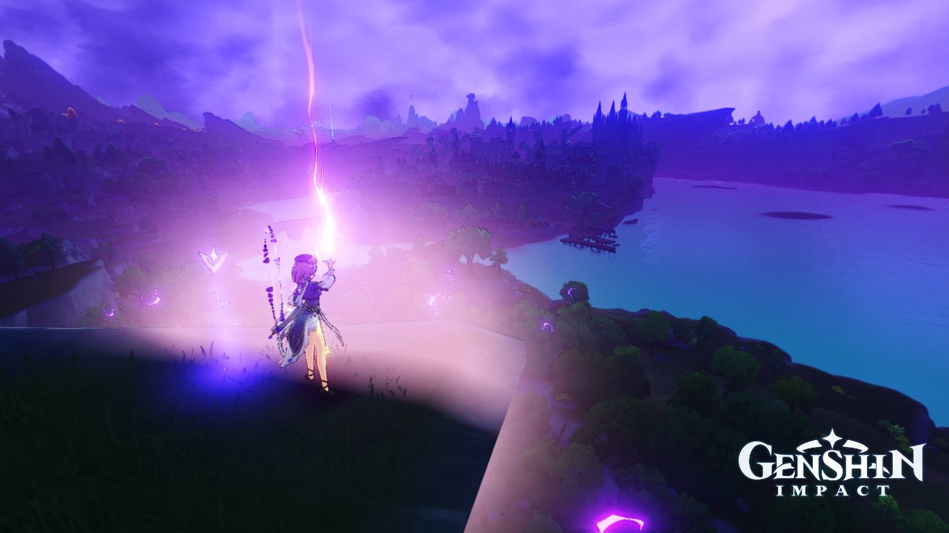 Lisa and Raiden Ei Genshin Impact | HoYoLAB