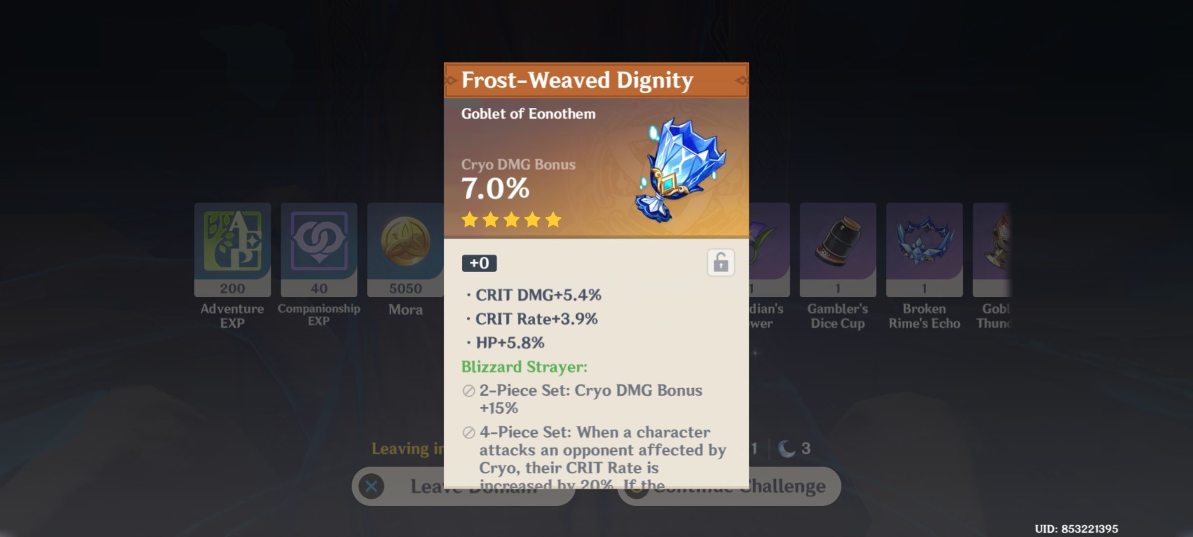 ARTIFACTS Genshin Impact | HoYoLAB