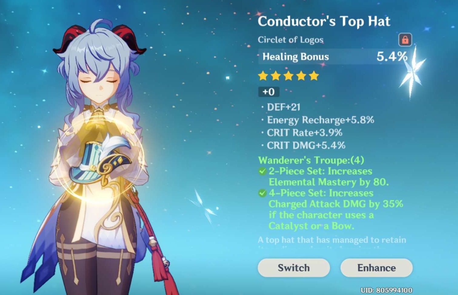 CR CD artifacts! wait...who can use these? Genshin Impact | HoYoLAB