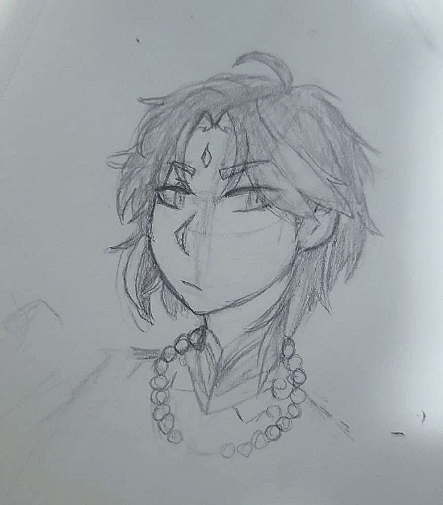 Xiao Sketch Genshin Impact | HoYoLAB