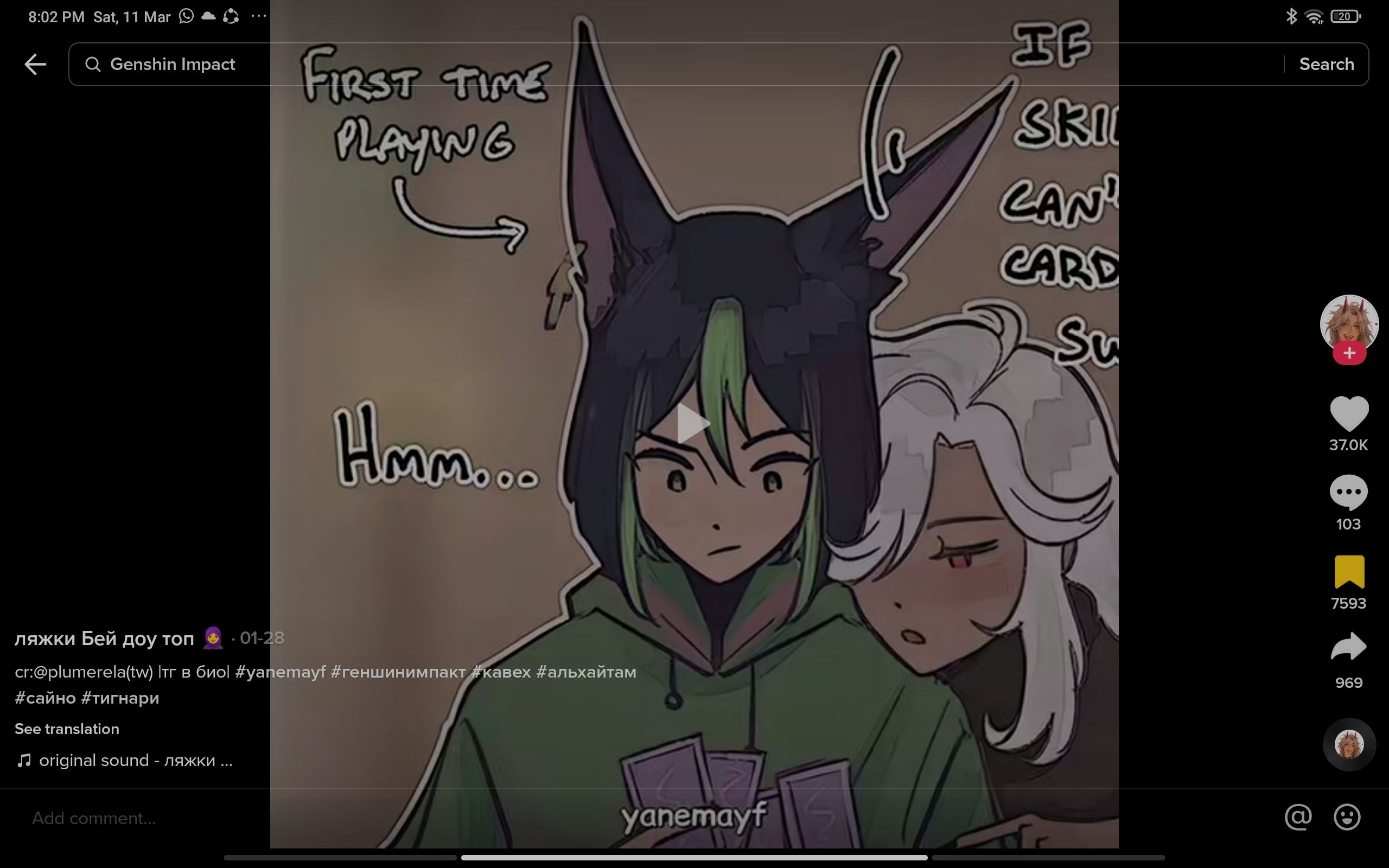 Cynonari Genshin Impact | HoYoLAB