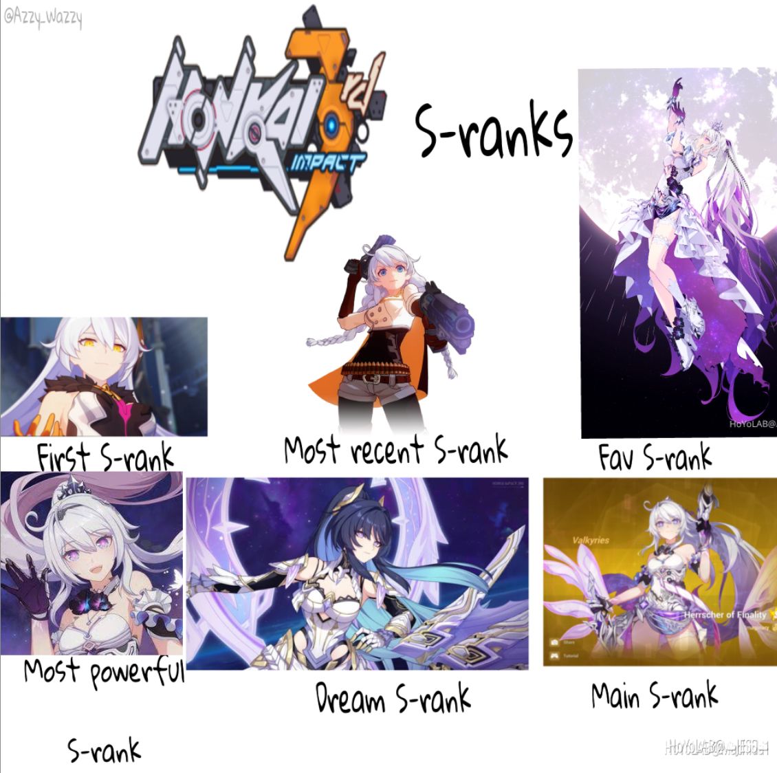 S-ranks Honkai Impact 3rd | HoYoLAB