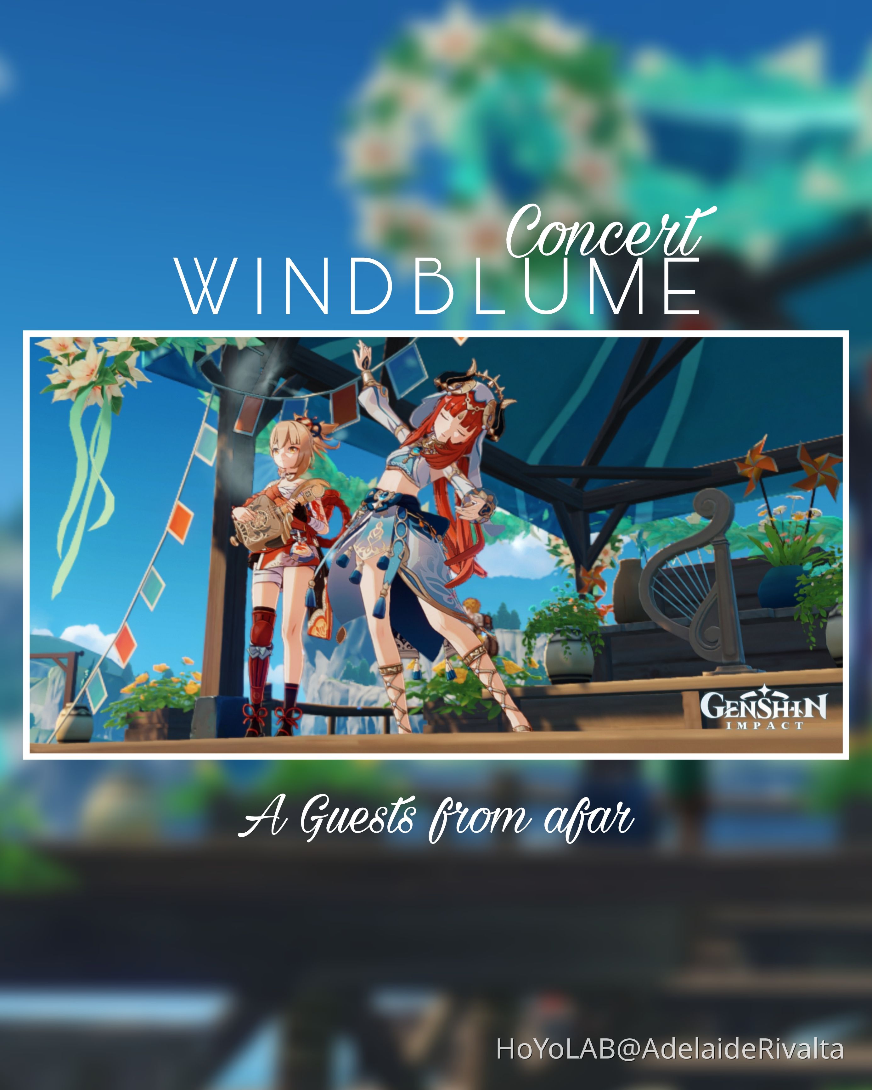 "The White Rabbits" duo 📸🎶 Genshin Impact | HoYoLAB