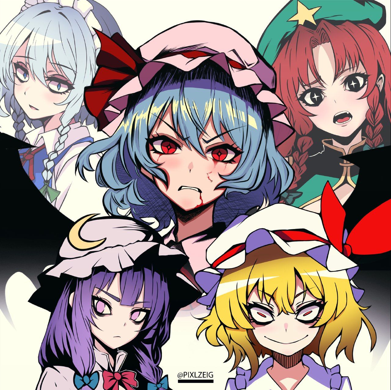 Scarlet Devil Mansion art recap | HoYoLAB