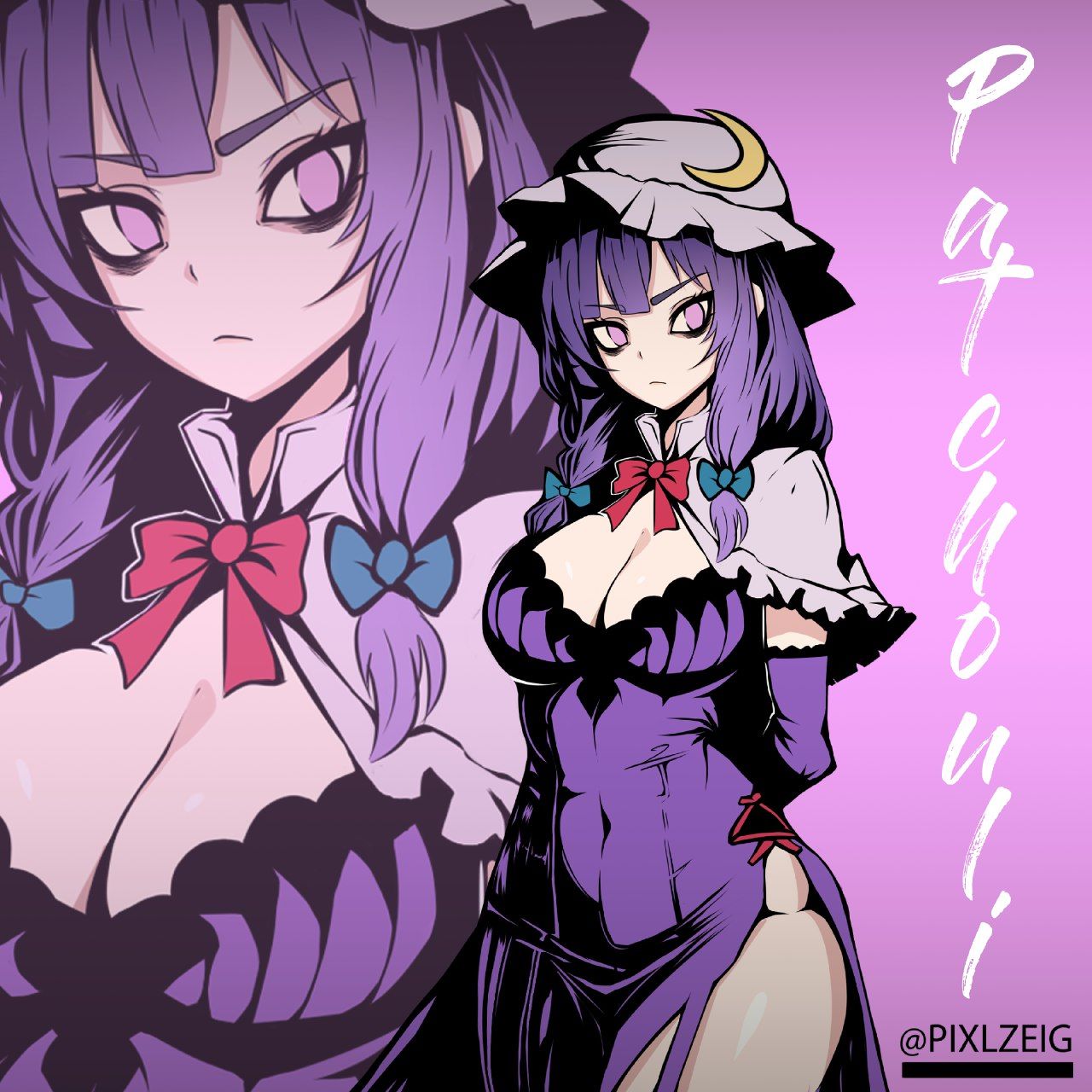 Patchouli Knowledge fanart | HoYoLAB