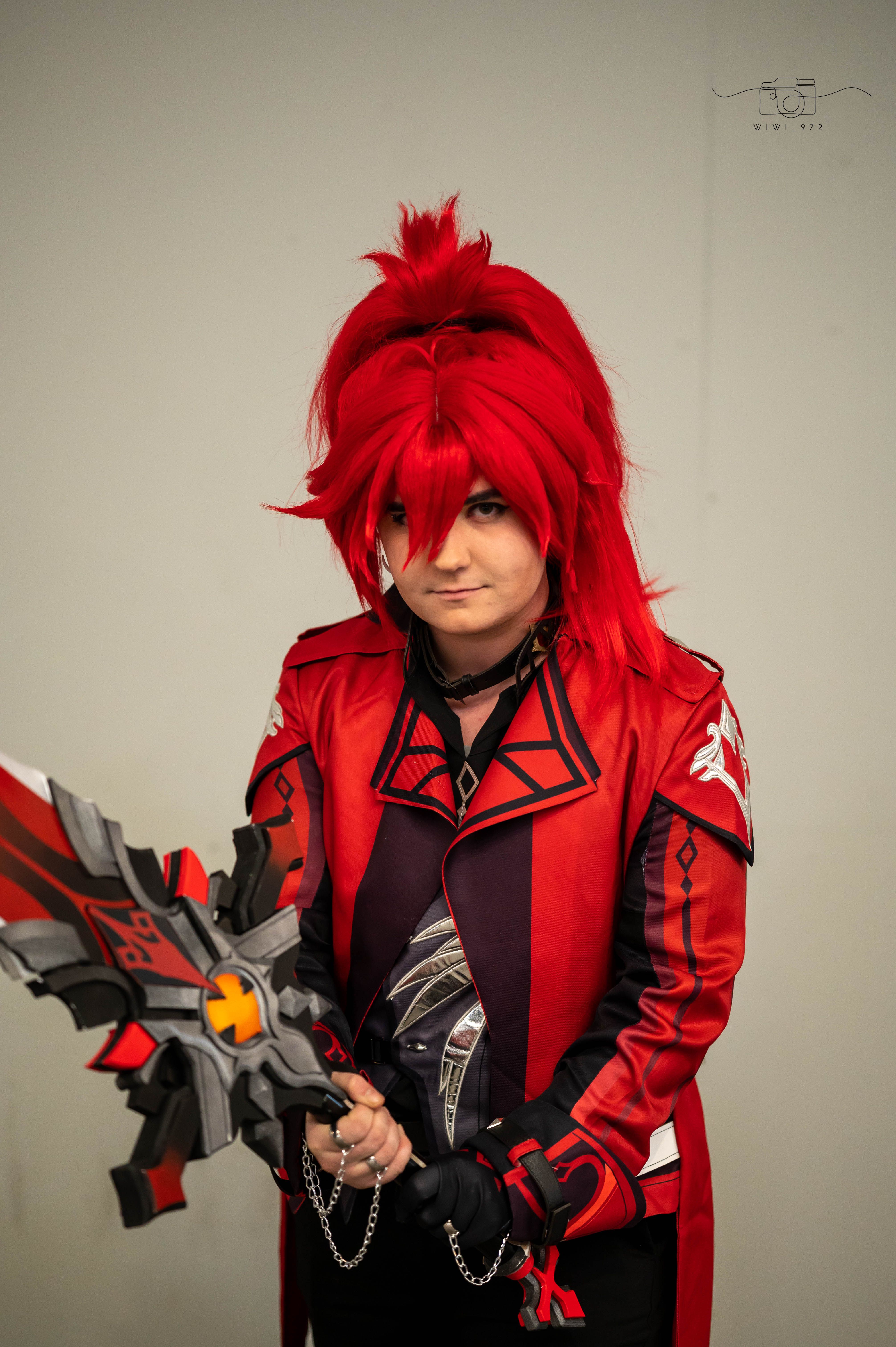 My cosplay of Diluc is finally here 🔥 I'm so happy and proud ^^ Genshin ...