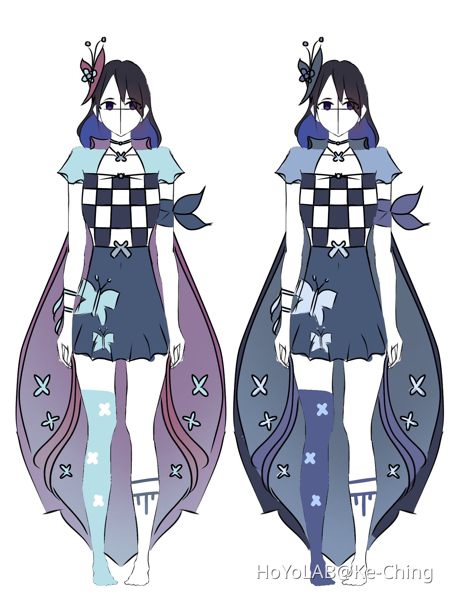 randomly wanted to make a Seele design cause why not Honkai Impact 3rd ...