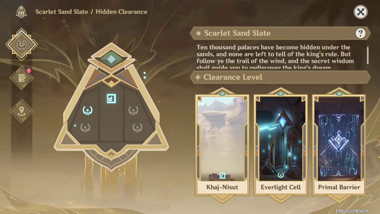 Scarlet Sand Slate Genshin Impact | HoYoLAB