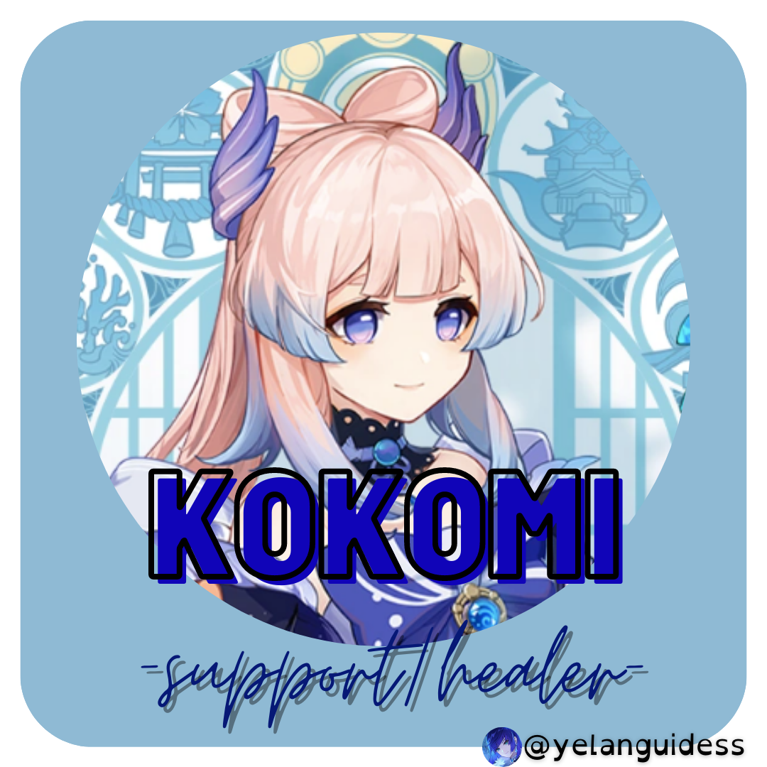Kokomi build! Genshin Impact | HoYoLAB