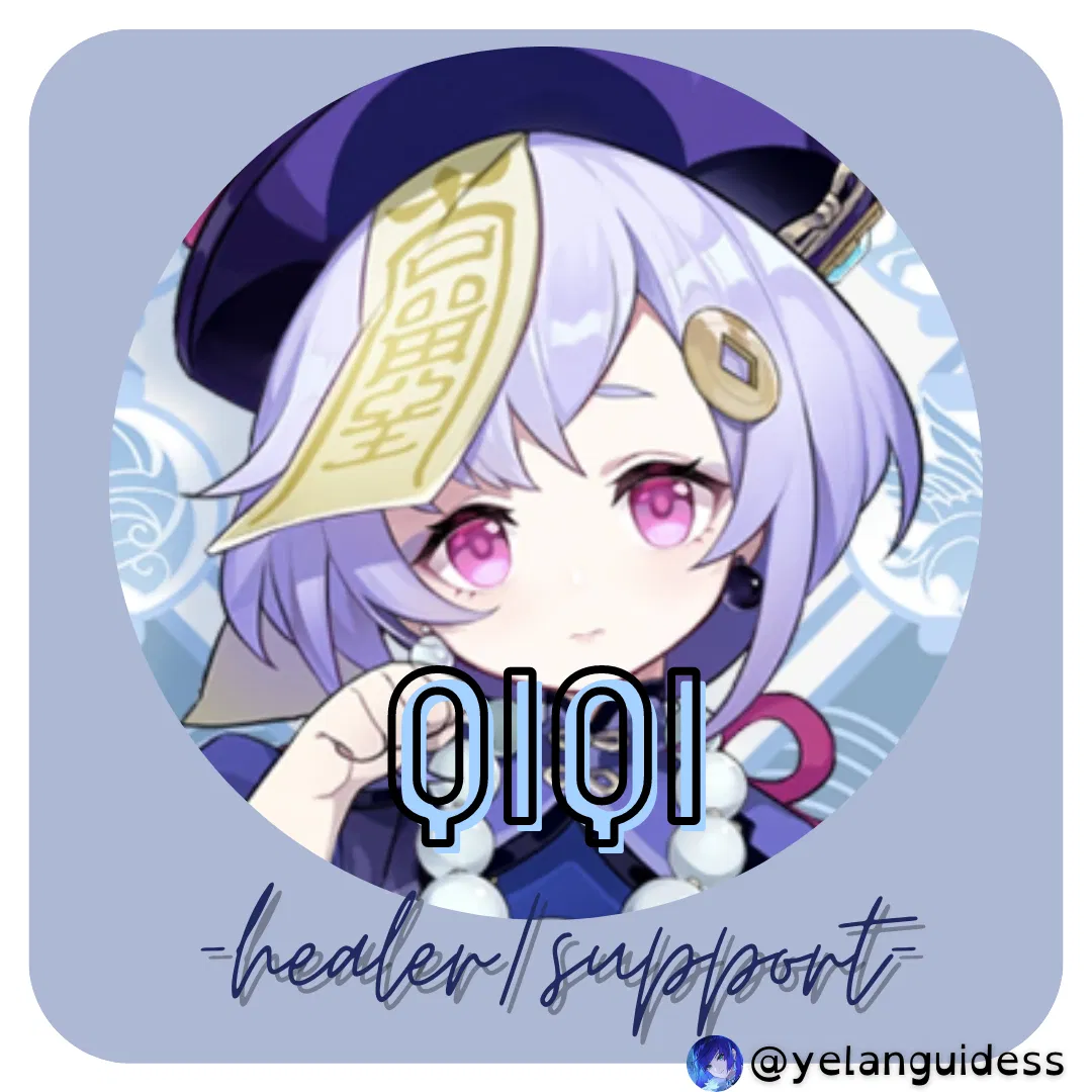 Qiqi build! Genshin Impact | HoYoLAB
