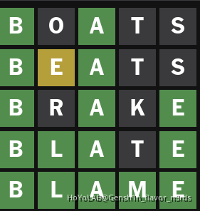 todays wordle answer pt 1 | HoYoLAB