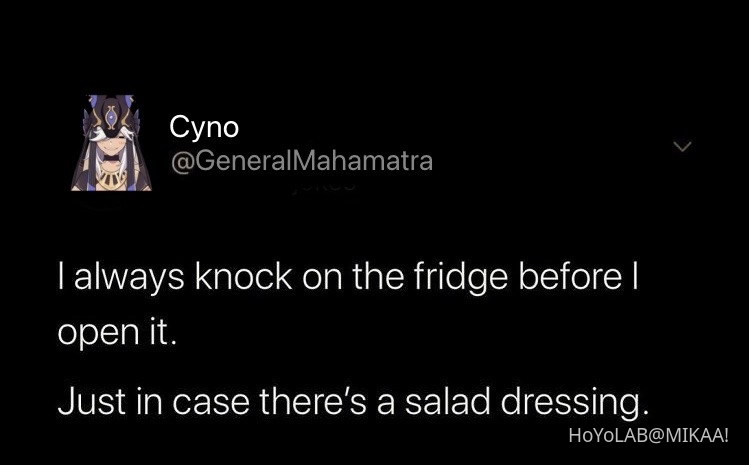 cynos jokes. Genshin Impact | HoYoLAB