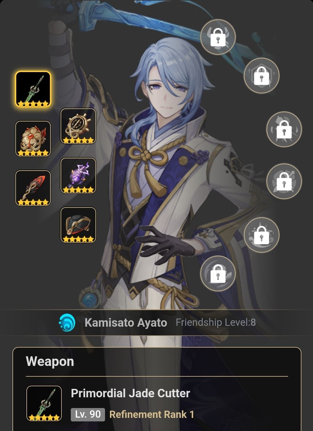 My ayato build Genshin Impact | HoYoLAB