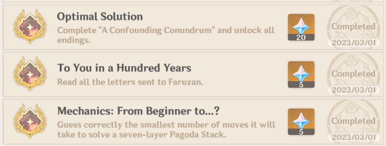 The Solution and Foundation of “Pagoda Stack” – Faruzan’s Hangout Event ...