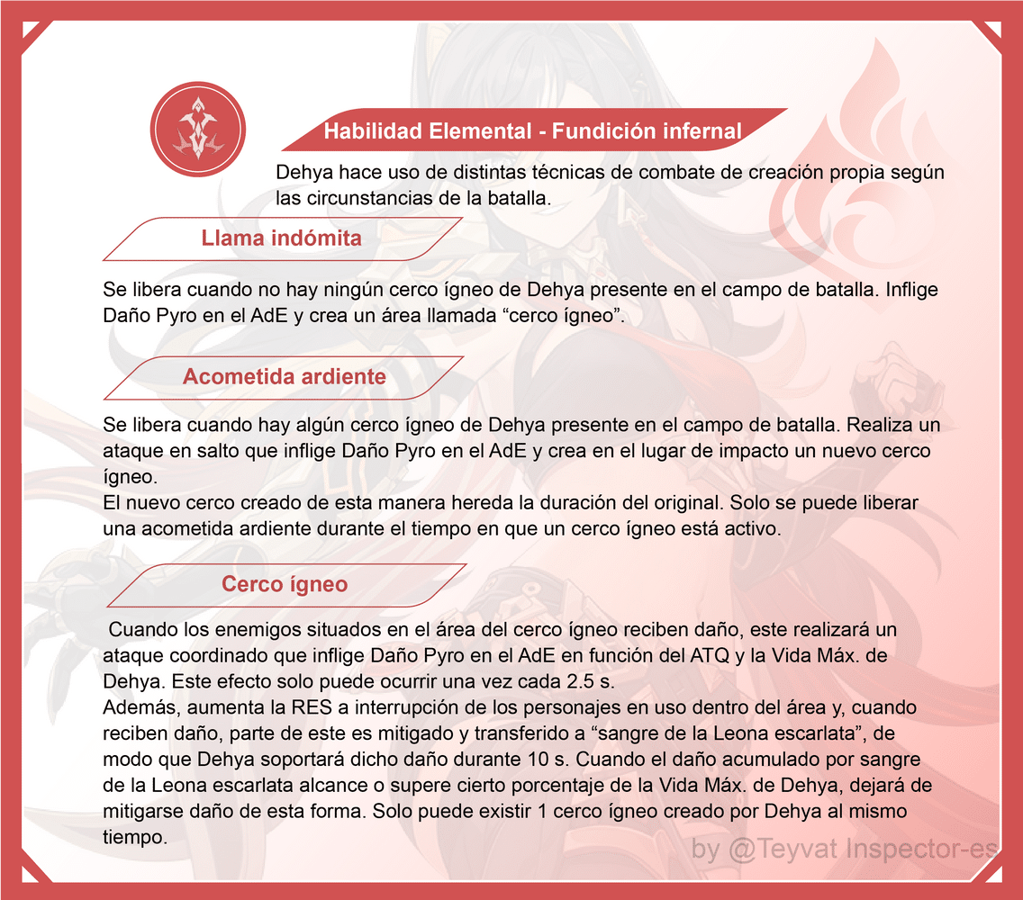 [Versión 3.5] Guía avanzada de Dehya - Un análisis completo de sus ...