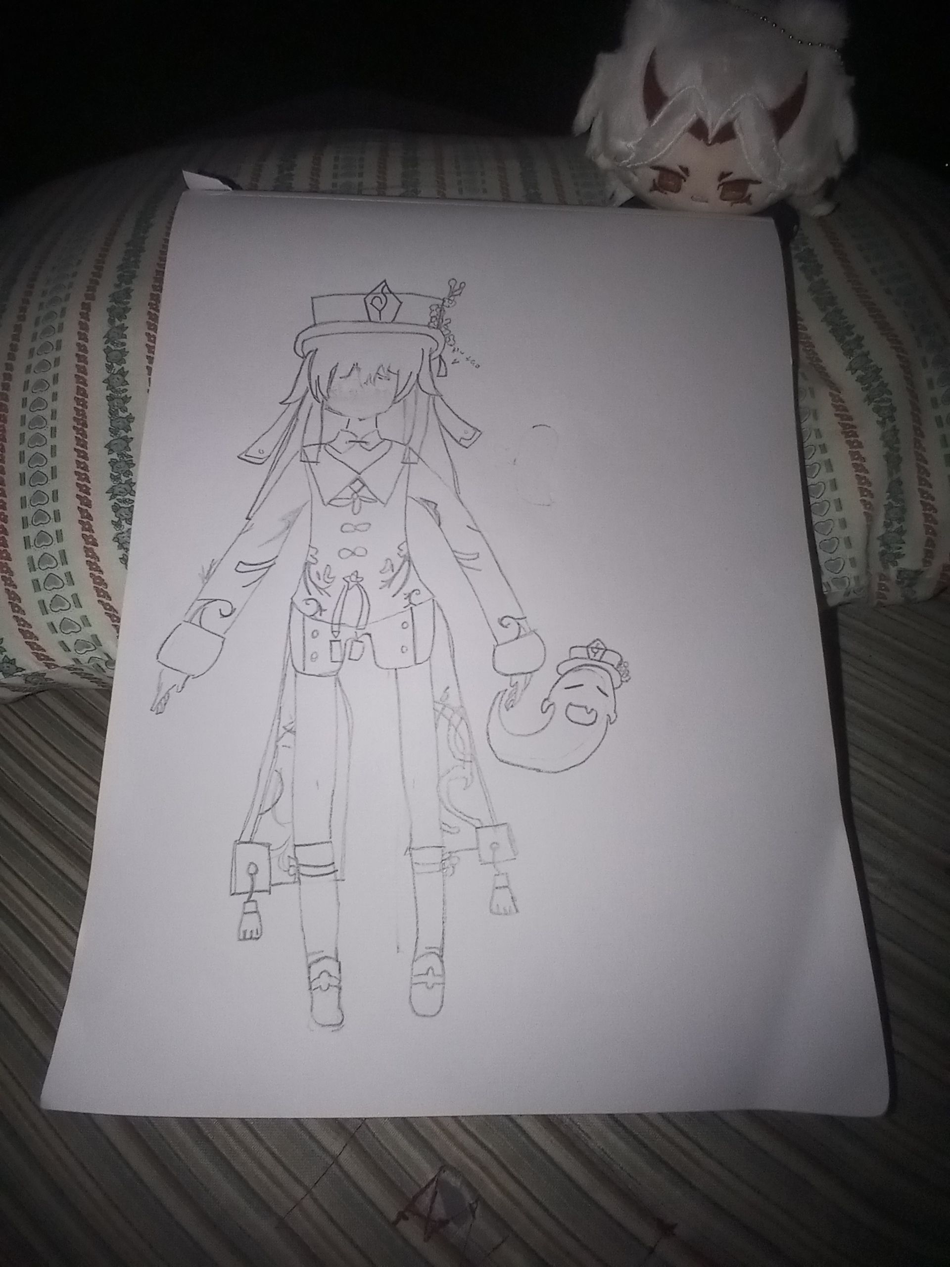 Hu Tao drawing!!^^ Genshin Impact | HoYoLAB