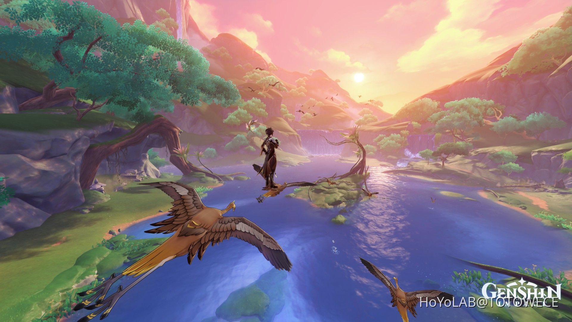 Zhongli The Bird Master 🕊️ Genshin Impact | HoYoLAB