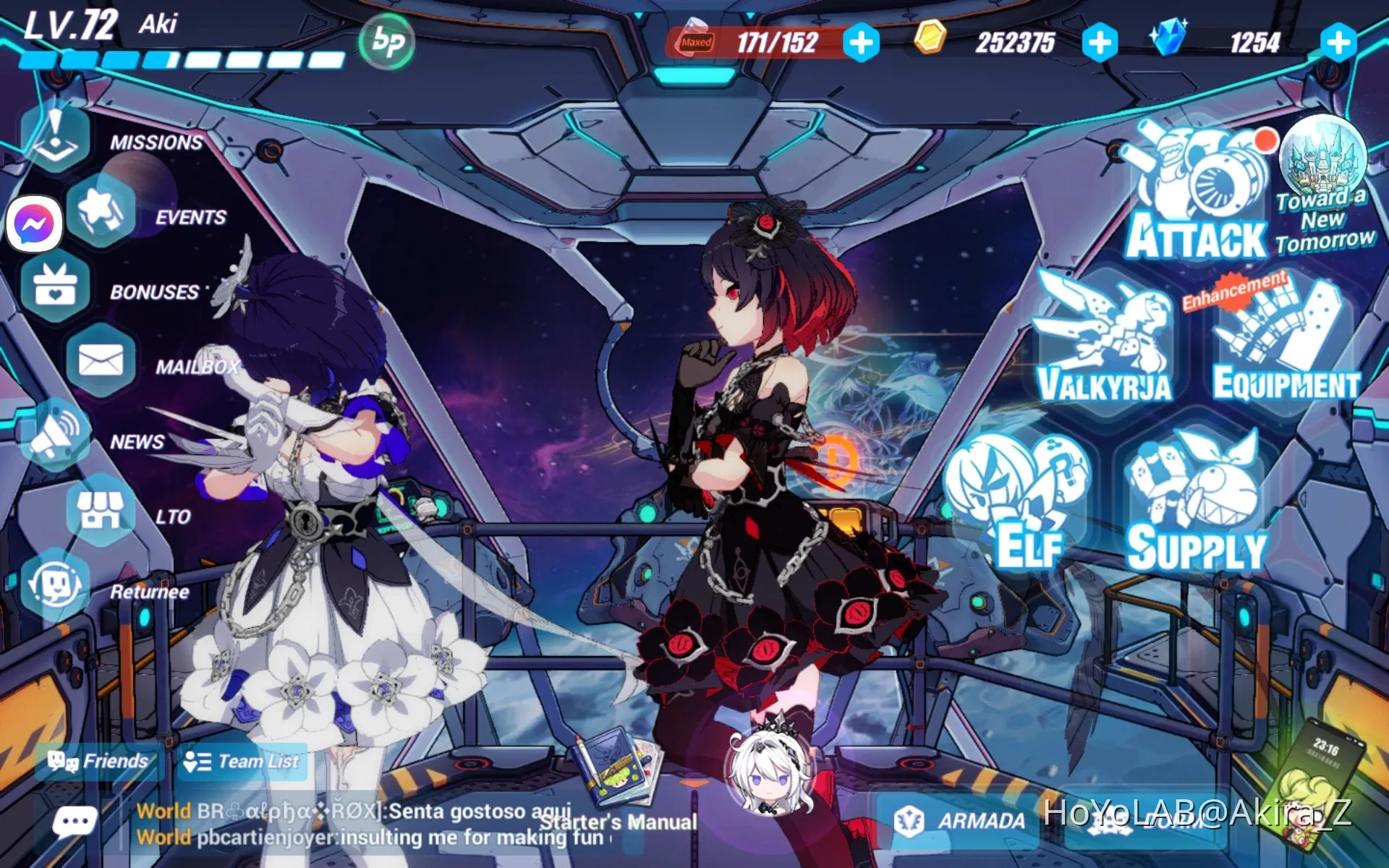 Seele & Veliona deck animation Honkai Impact 3rd | HoYoLAB