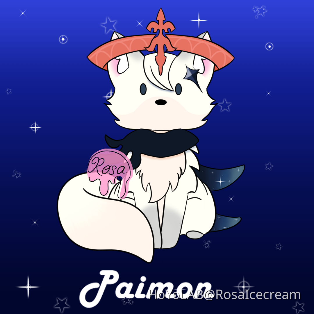 Paimon the Cutest Sticker~ Genshin Impact | HoYoLAB
