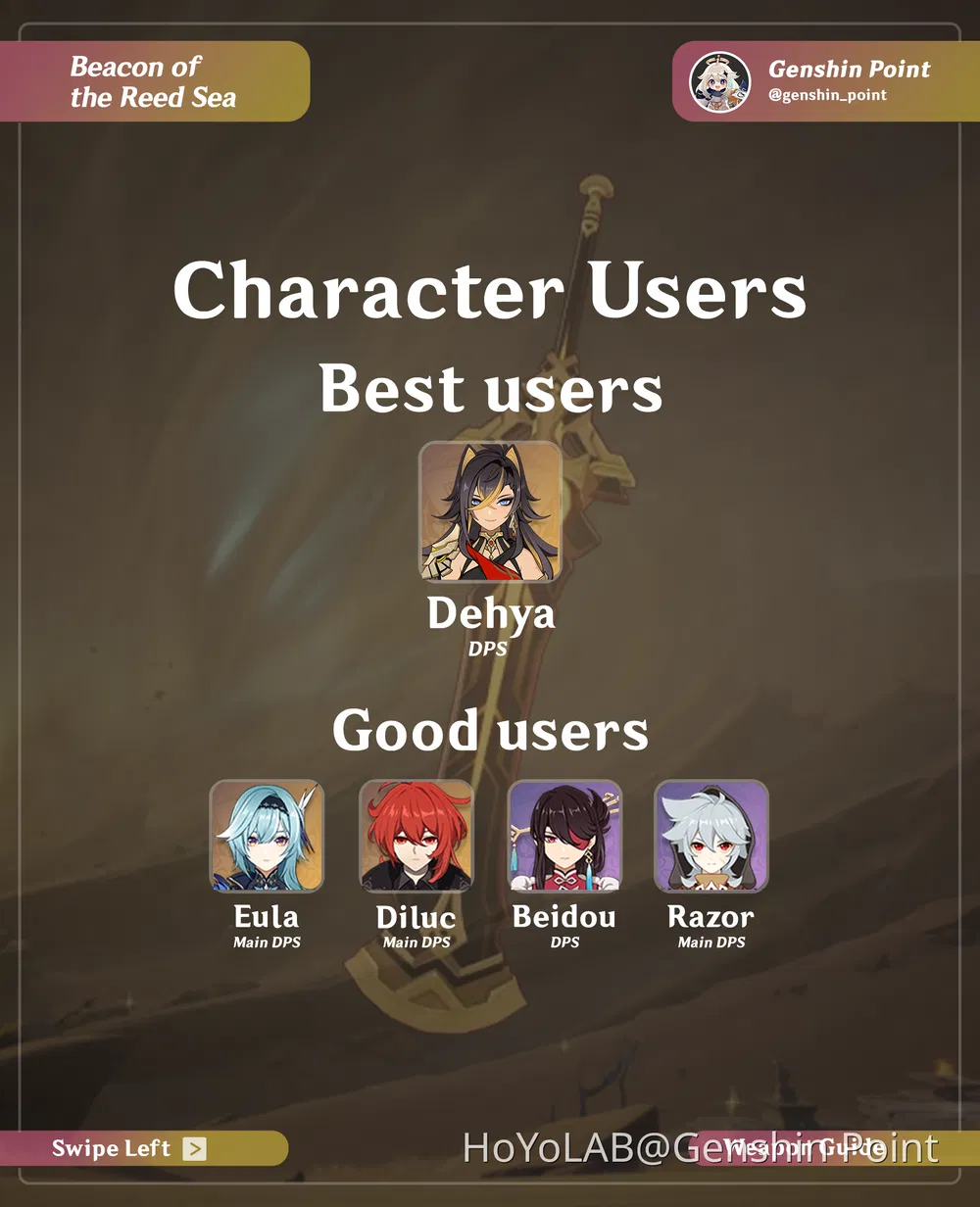 Beacon of the Reed Sea - Weapon Guide Genshin Impact | HoYoLAB