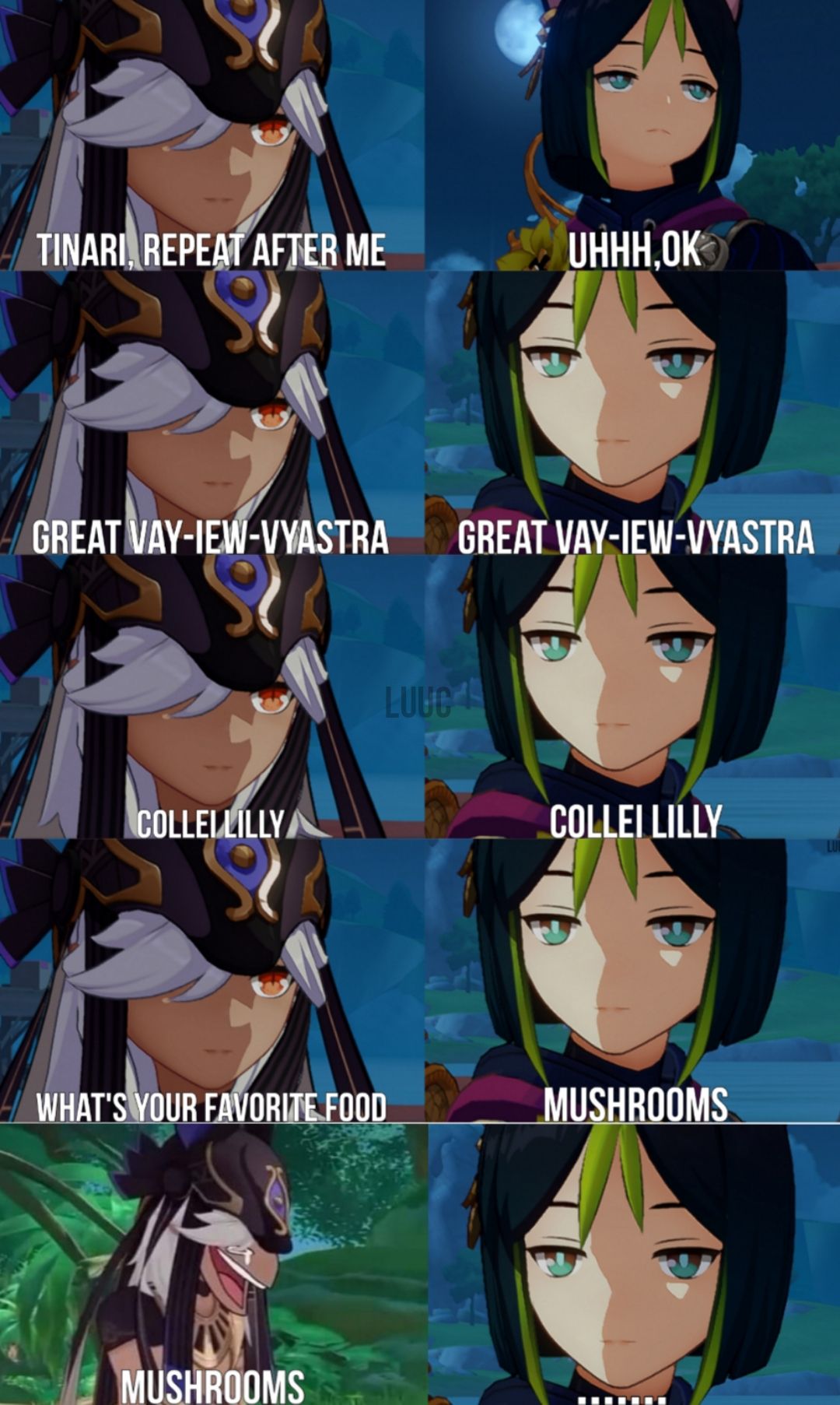 repeat after me Genshin Impact | HoYoLAB