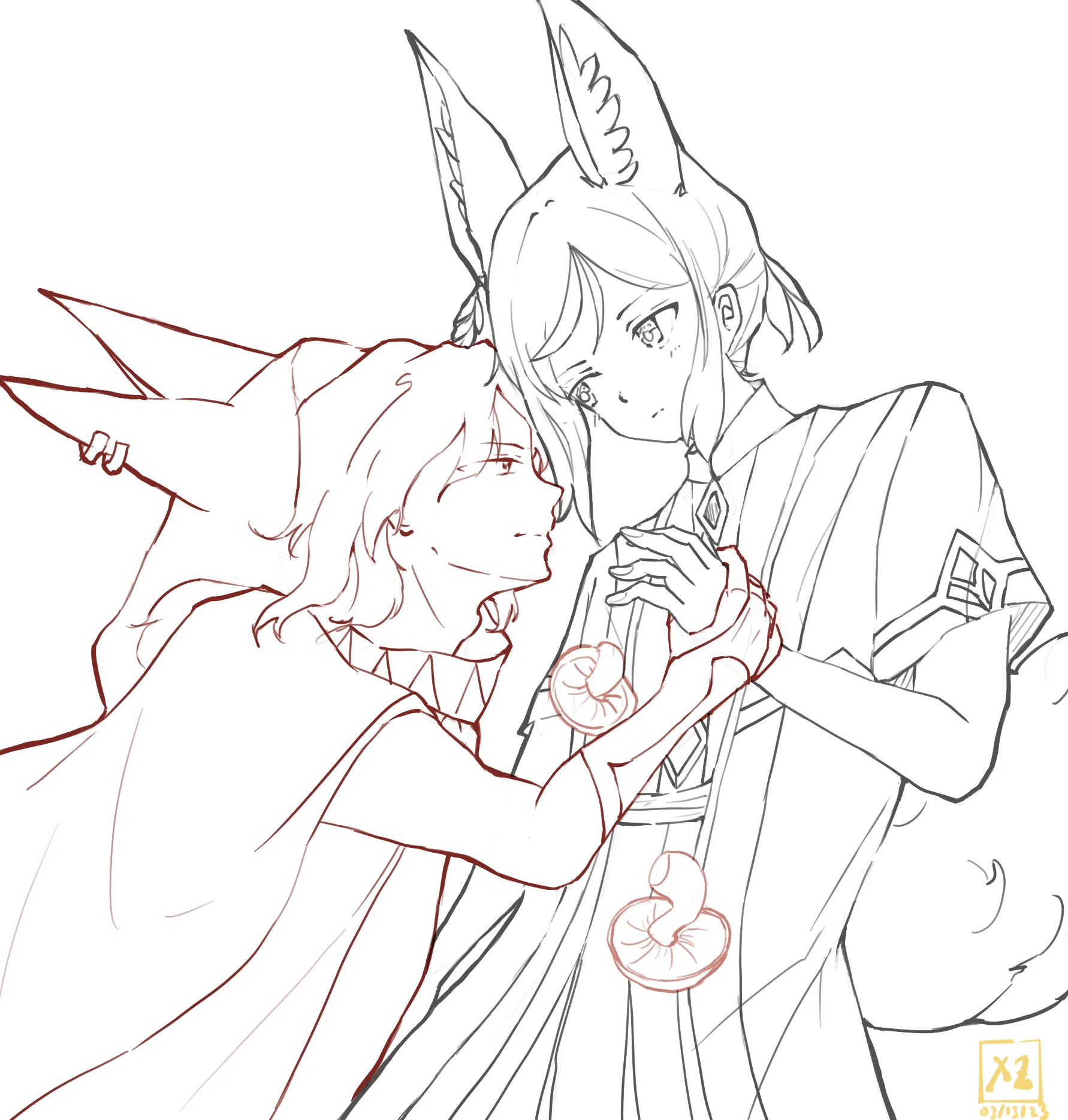 Cyno x Tighnari old akademiya days Genshin Impact | HoYoLAB