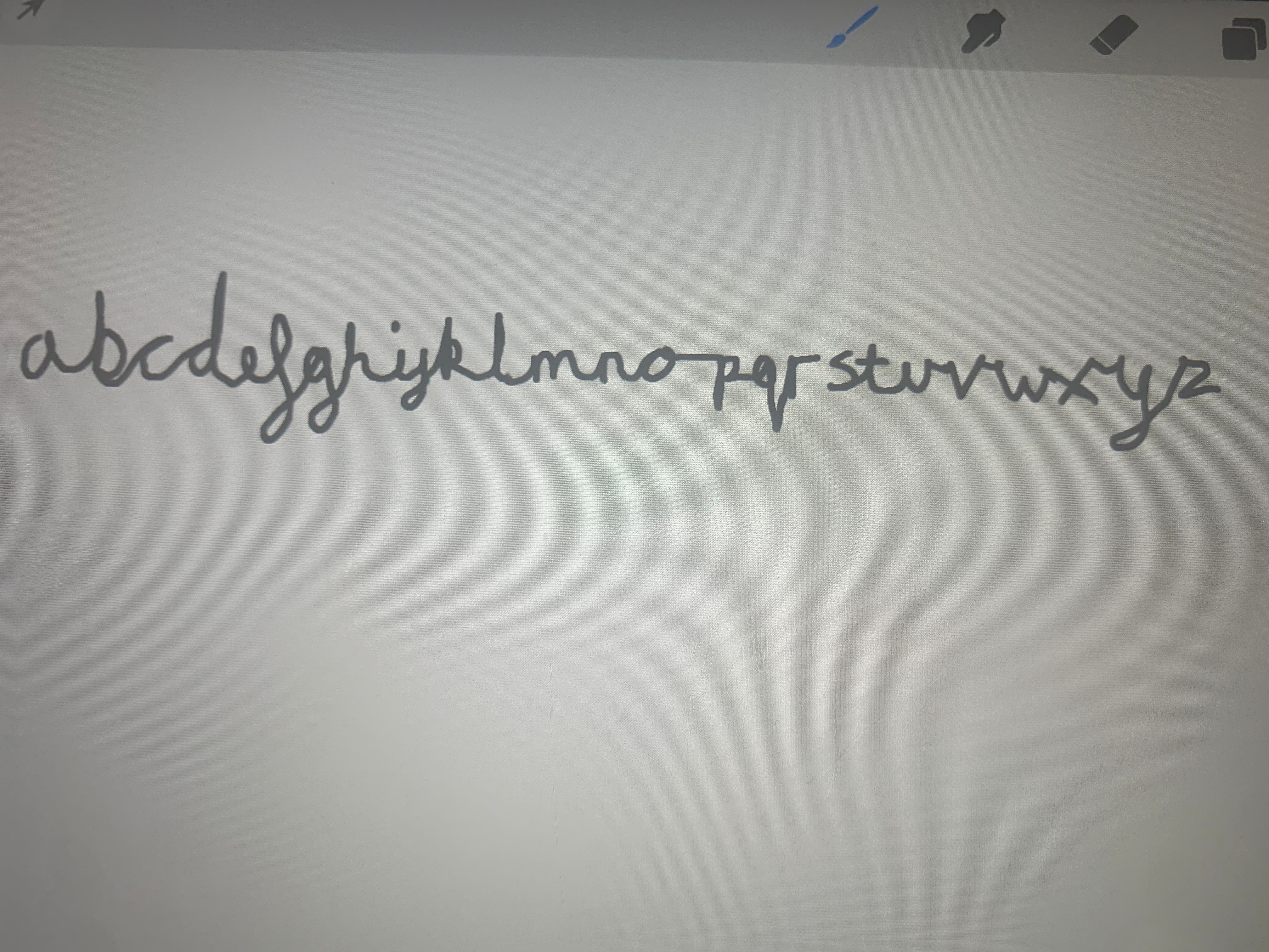 My horrible cursive hand writing | HoYoLAB