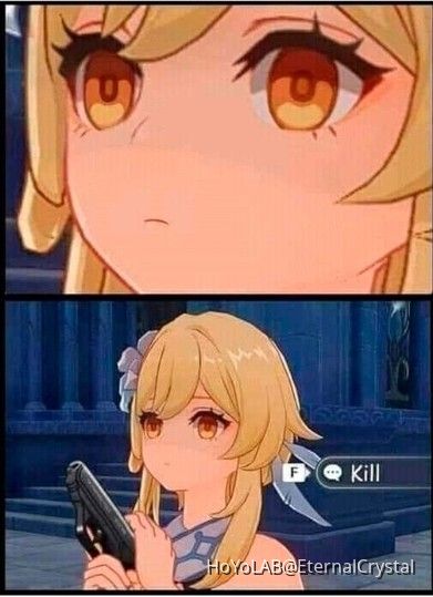 skip dialogue button when | HoYoLAB