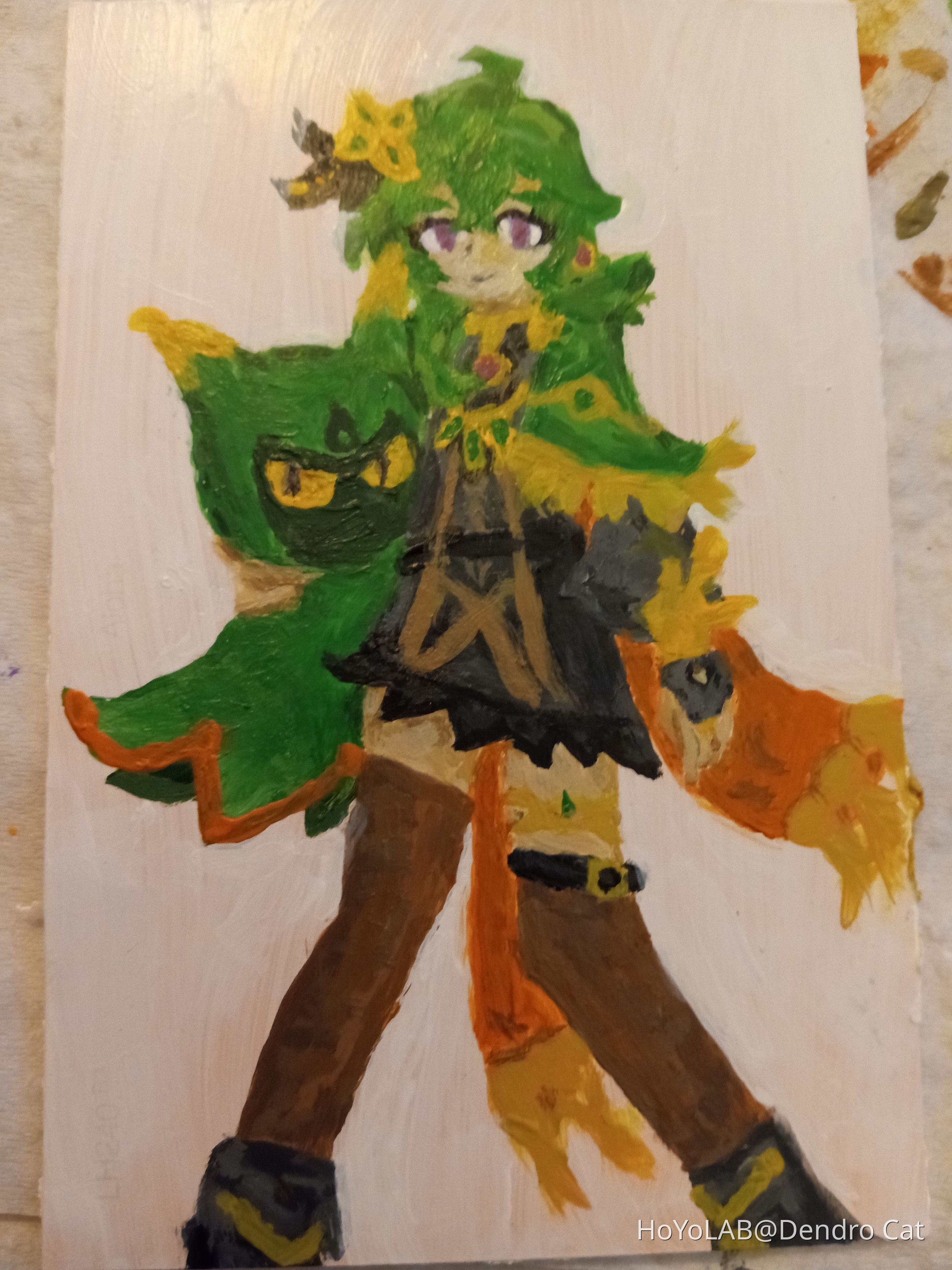 I made a Collei tcg card 🙃 Genshin Impact | HoYoLAB