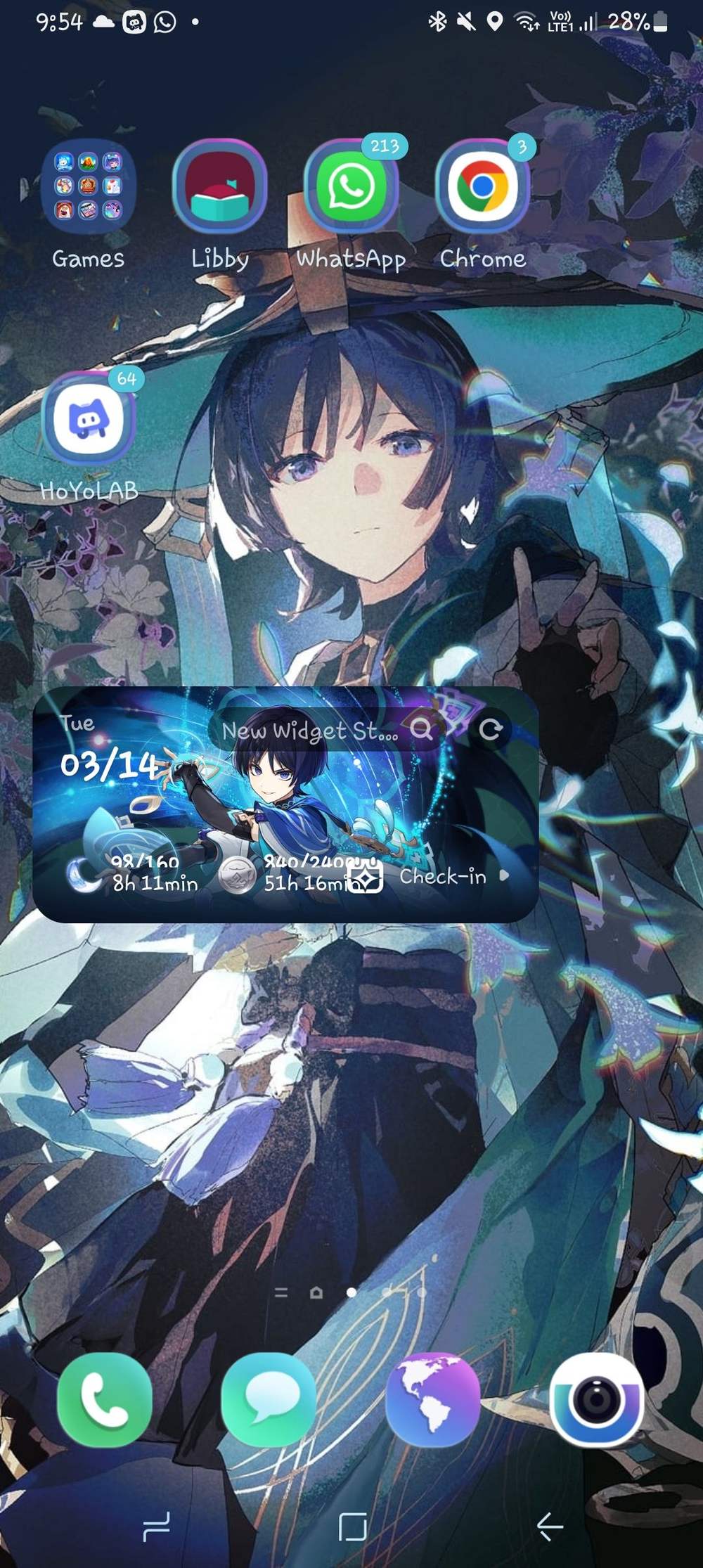 I changed my phone theme yalls Genshin Impact | HoYoLAB