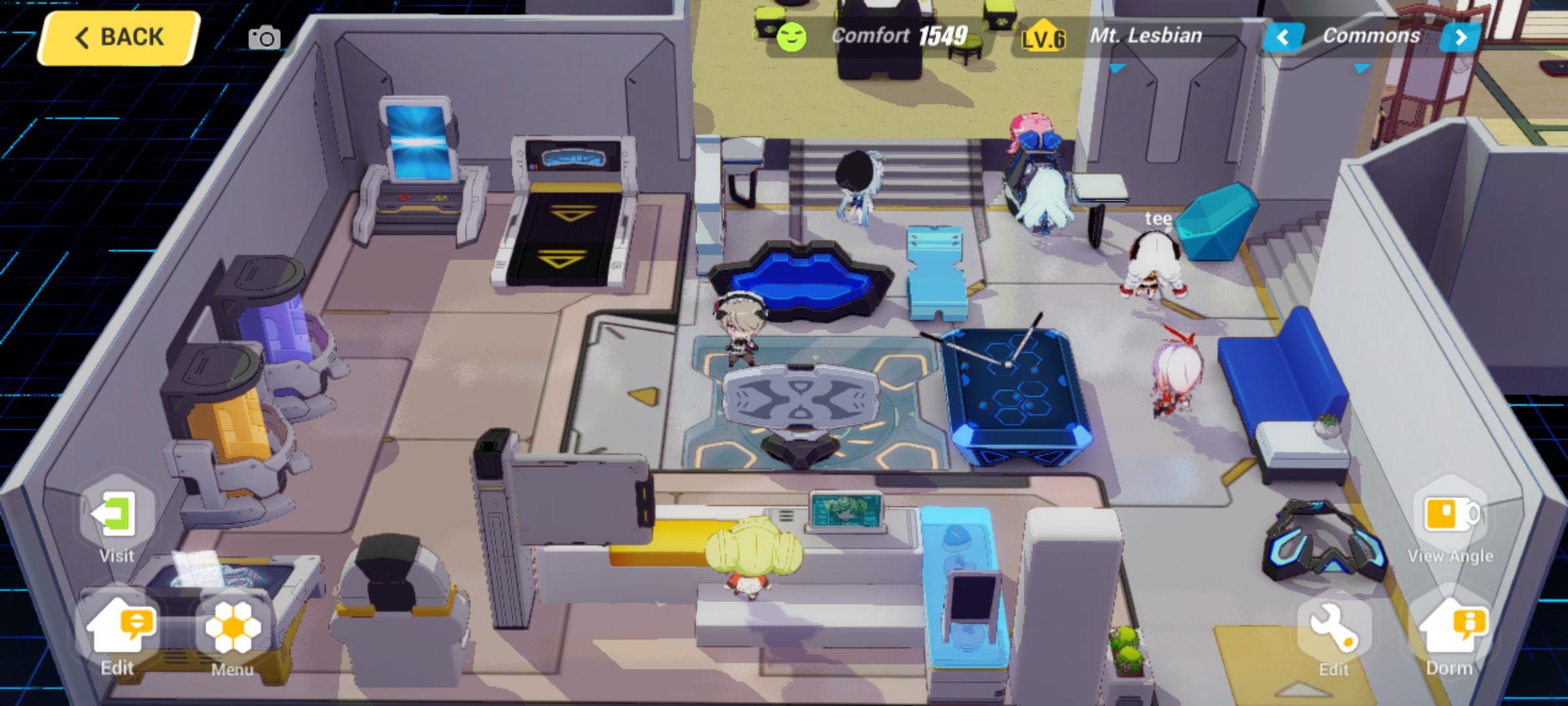 Soo.... the dorm.... Honkai Impact 3rd | HoYoLAB